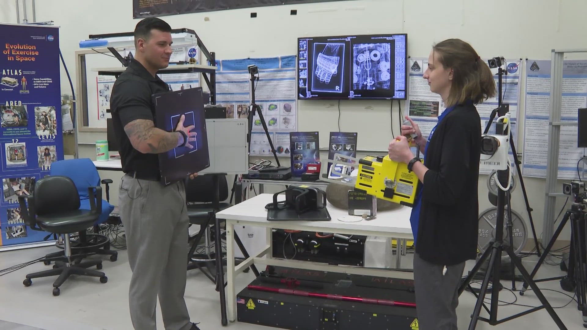 NASA Glenn tests portable X-ray systems for future space missions